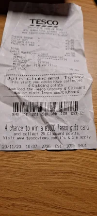 Tesco reciept . | Page 2 | AirGun Forums