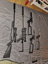 Victory CP2/Diana Chaser/Webley VMX Pistol/Artemis CP2 .22 version mods ...